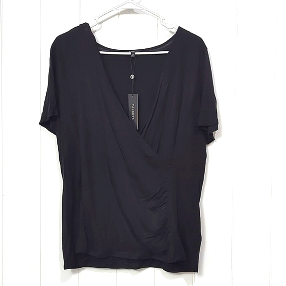 Talbots | Tops | Nwt Talbot Black Stretch Top | Poshmark